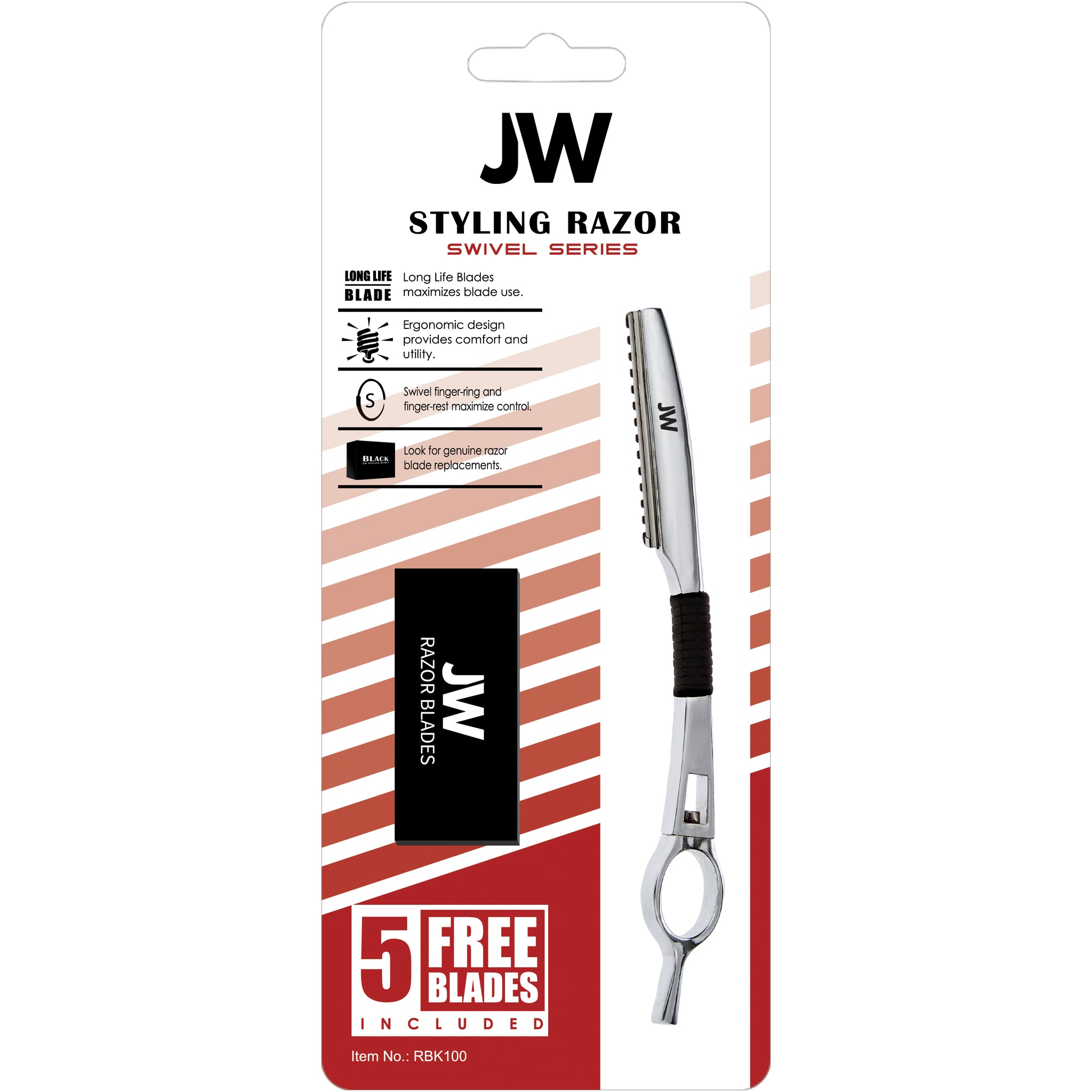 JW Swivel Razor & Blades Kit